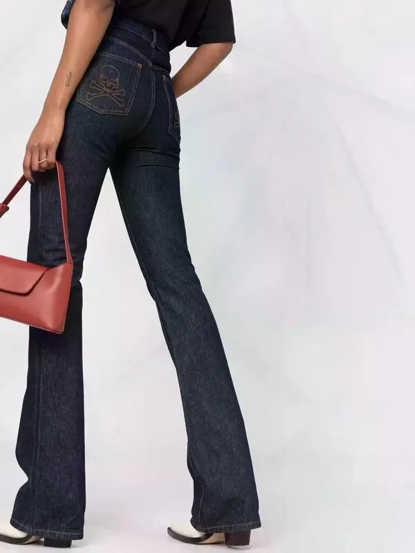 Philipp Plein High-waisted Flared Jeans