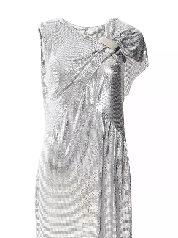 Rabanne Metallic Mesh Gown