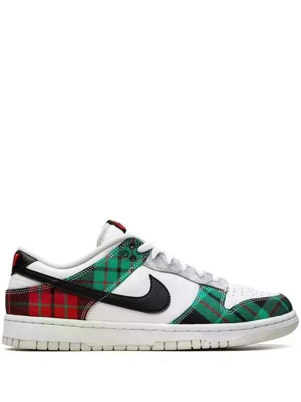 Nike Dunk Low Tartan Plaid Sneakers