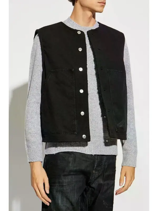 Dsquared2 Padded Denim Waistcoat