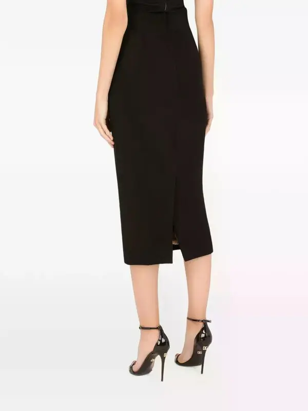 Dolce & Gabbana Wool Pencil Skirt