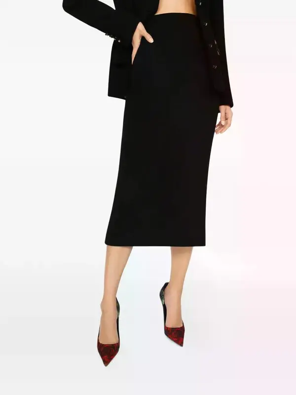 Dolce & Gabbana Wool Pencil Skirt