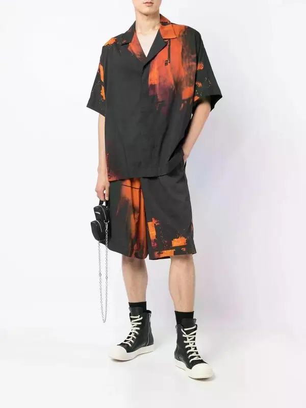 JULIUS Tie-dye Bermuda Shorts