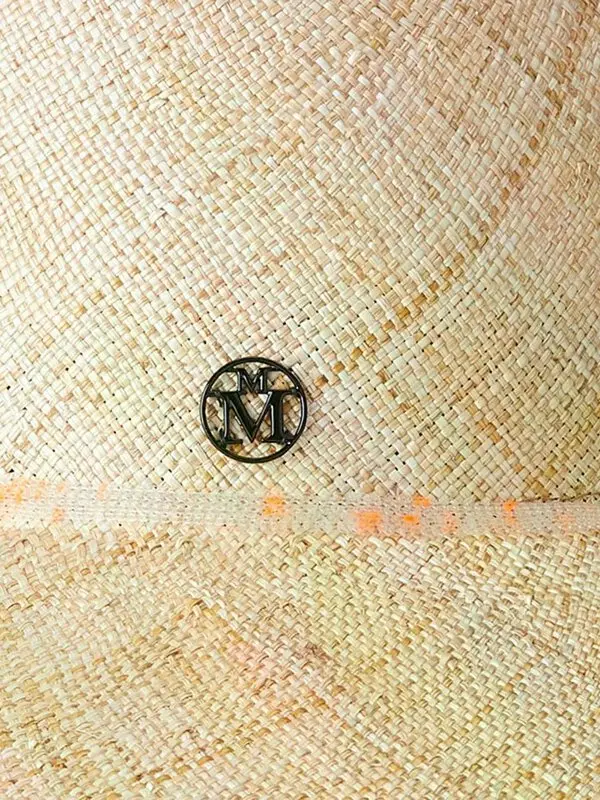 MAISON MICHEL Kate Raffia Fedora Hat