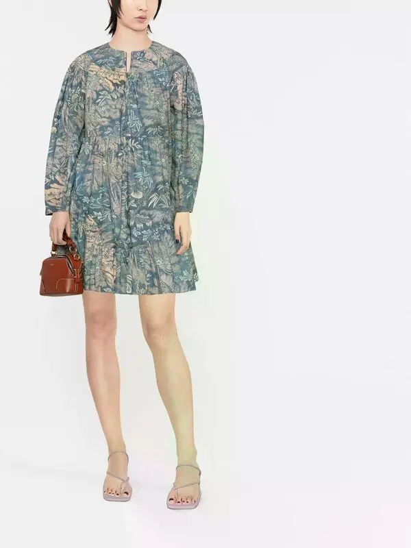 Ulla Johnson Leiko Floral-print Mini Dress