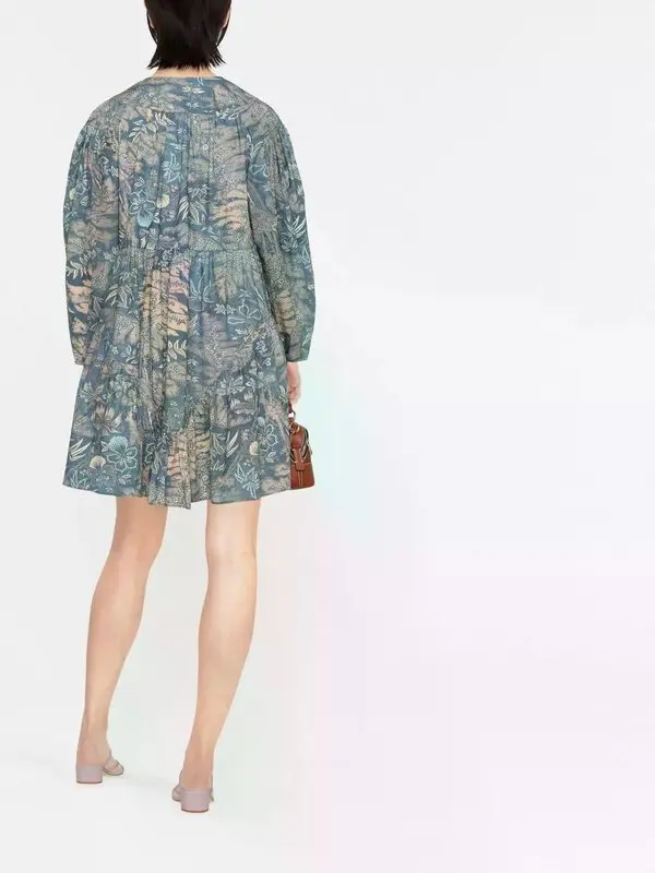 Ulla Johnson Leiko Floral-print Mini Dress