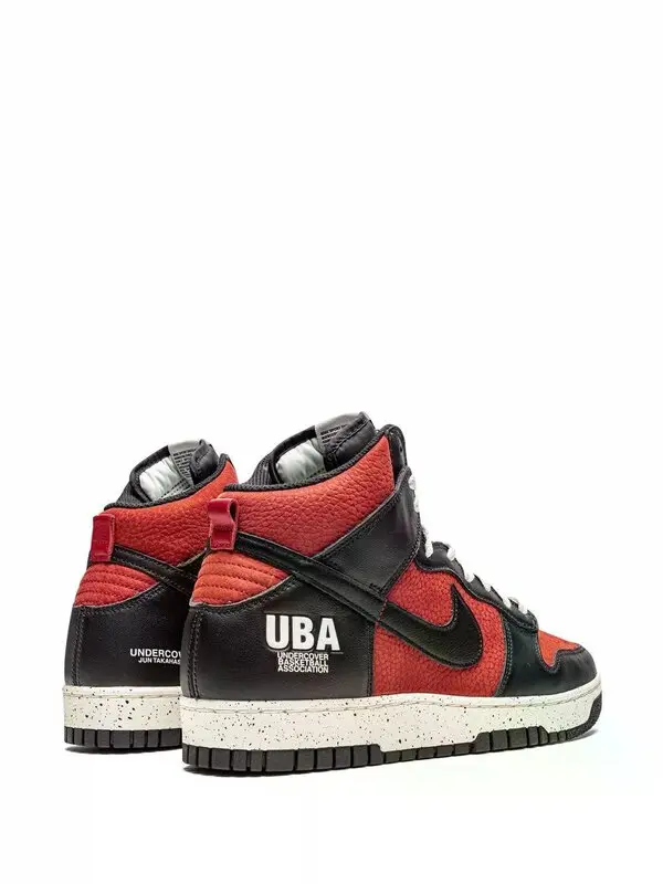Nike X Undercover Dunk High 1985 Uba High Top Sneakers - Black