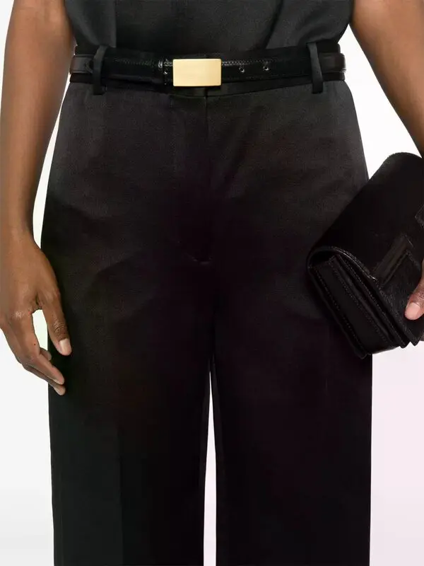 TOTEME Crepe De Chine Wide Leg Trousers
