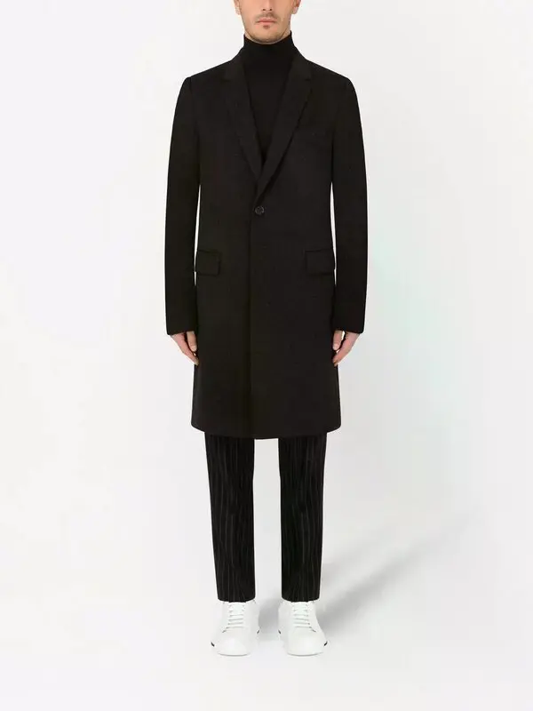 Dolce & Gabbana Single-breasted Wool-cashmere Coat