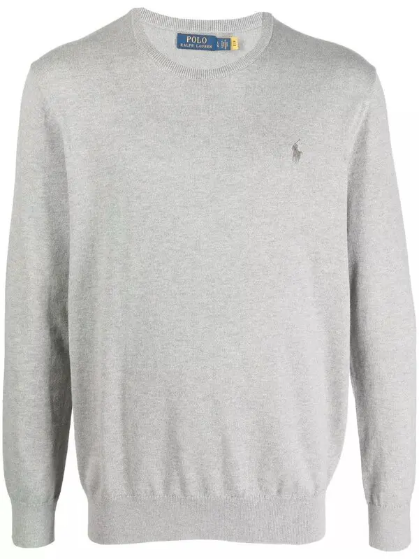 Polo Ralph Lauren Embroidered Cotton-cashmere Jumper