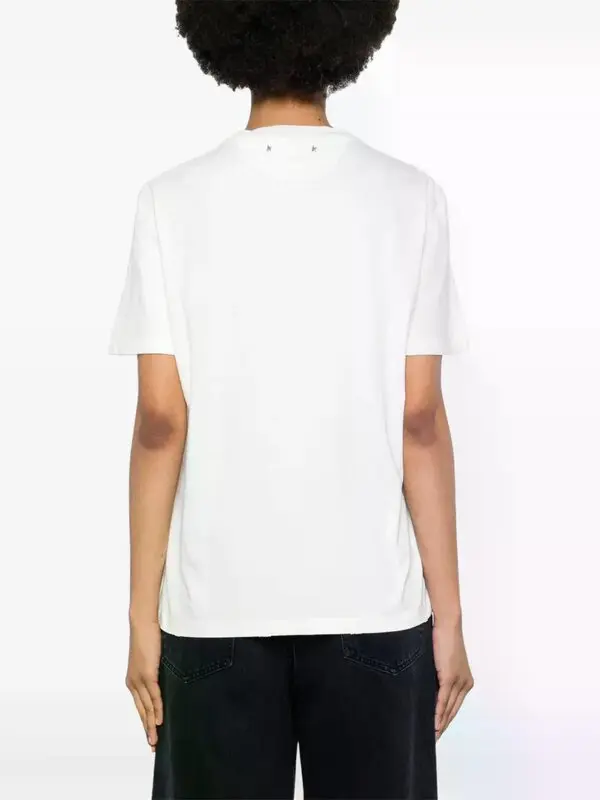 GOLDEN GOOSE Crew-neck Cotton T-shirt