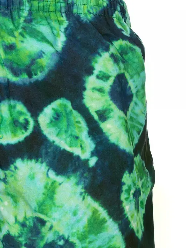 TIMO TRUNKS Shibori Pattern Swim Shorts - Blue