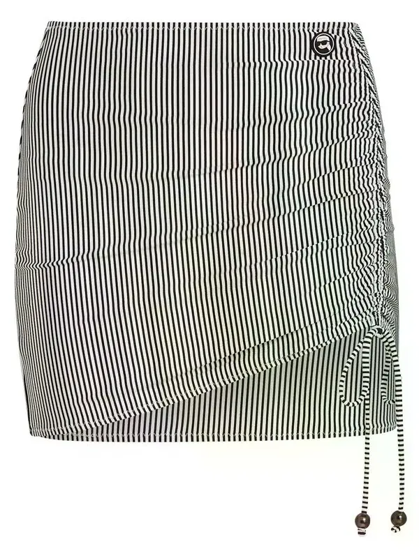 Karl Lagerfeld Ikon Striped Pareo - Black