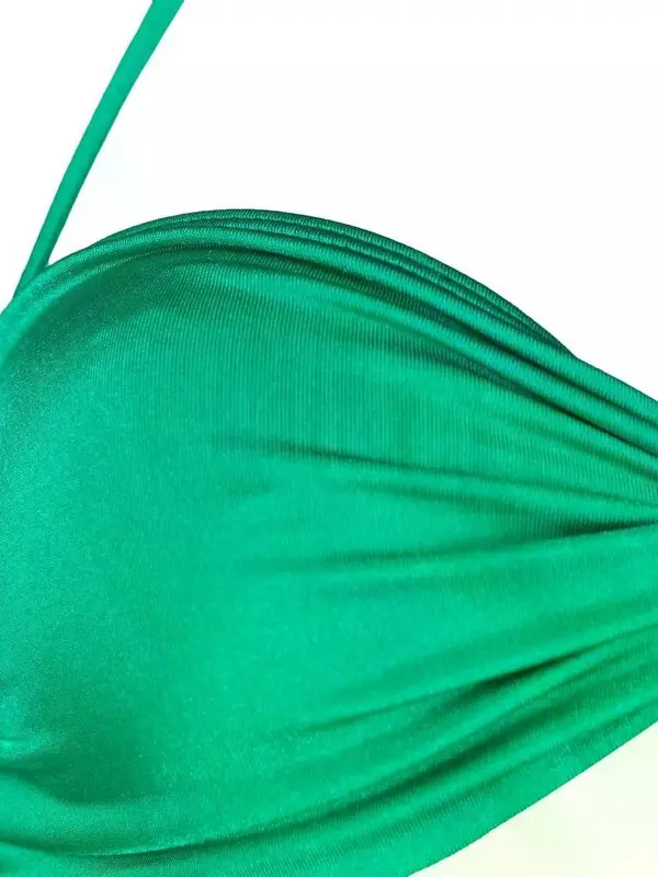 MANOKHI Ruched Bikini Set - Green