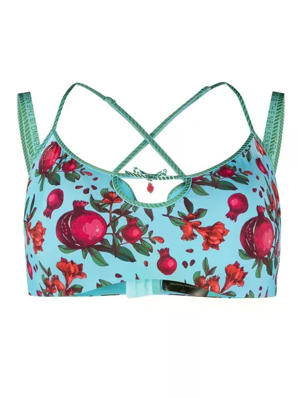 Marlies Dekkers Forbidden Fruit Plunge Balcony Bra - Blue