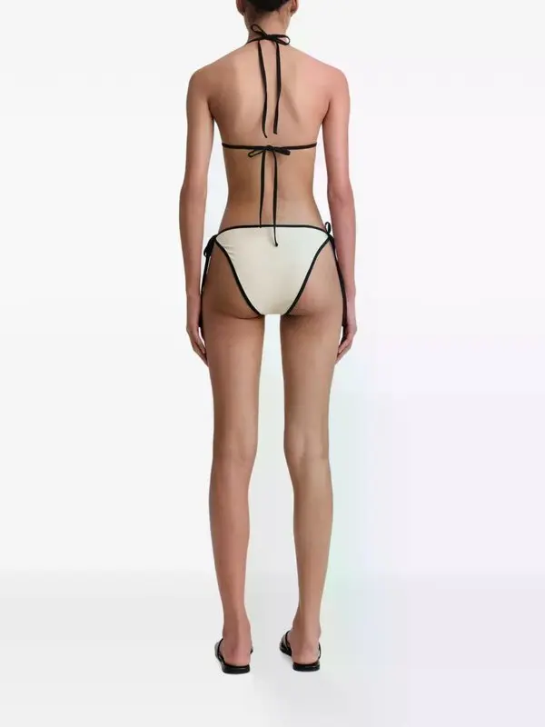 TOTEME Stripe Tie Bikini Top