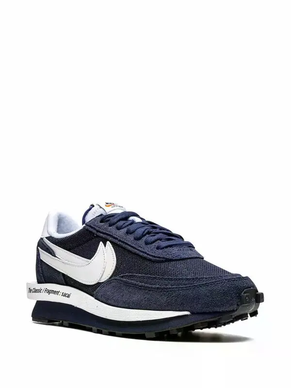 Nike X Sacai Ldwaffle Fragment Sneakers - Blue
