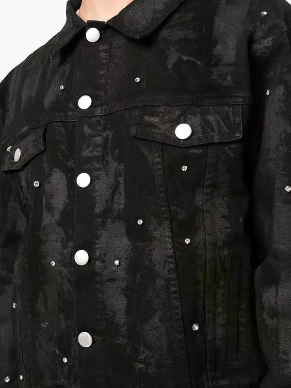 GOD'S MASTERFUL CHILDREN Embellished Denim Jacket