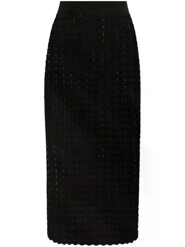 Dolce & Gabbana Knitted Midi Skirt