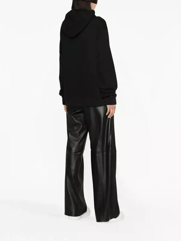 Dsquared2 Cotton Logo Hoodie - Black