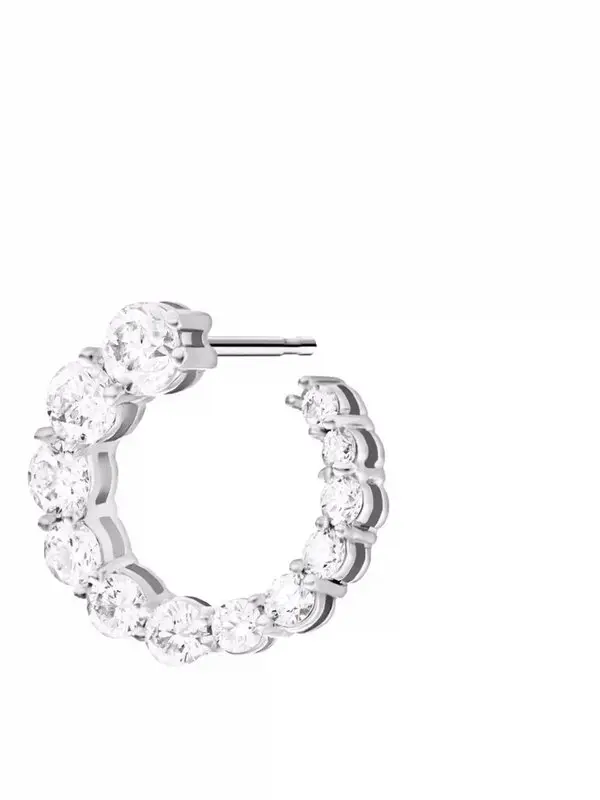 Melissa Kaye 18kt White Gold Aria Diamond Earrings