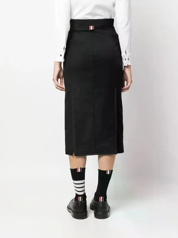 Thom Browne Twill Weave Pencil Skirt