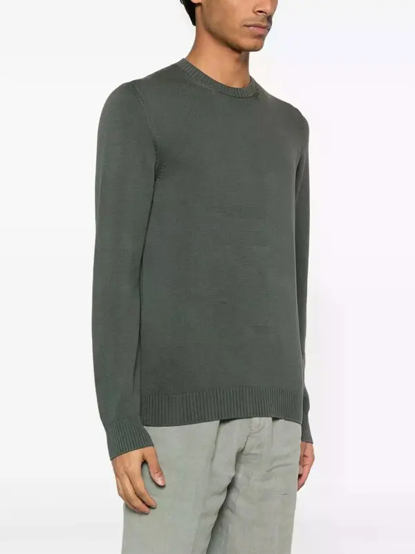 Fedeli Cotton Crew Neck Sweater
