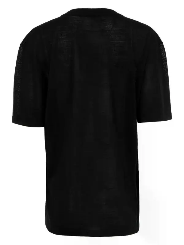 ARMARIUM Viky Merino Wool Top - Black