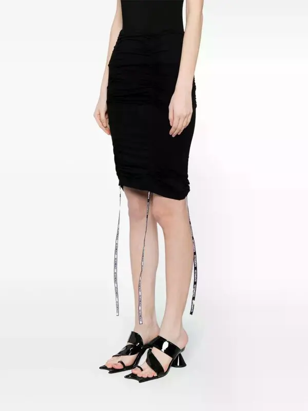 Vetements Ruched Pencil Skirt