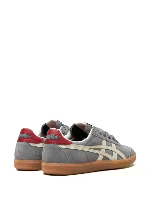 Onitsuka Tiger Tokuten Charcoal Birch Suede And Leather Lace-up Sneakers - Grey