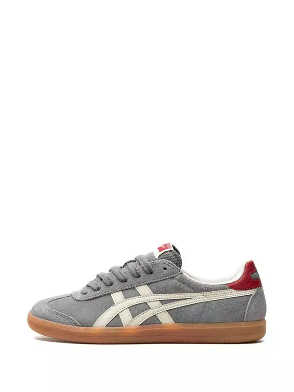Onitsuka Tiger Tokuten Charcoal Birch Suede And Leather Lace-up Sneakers - Grey