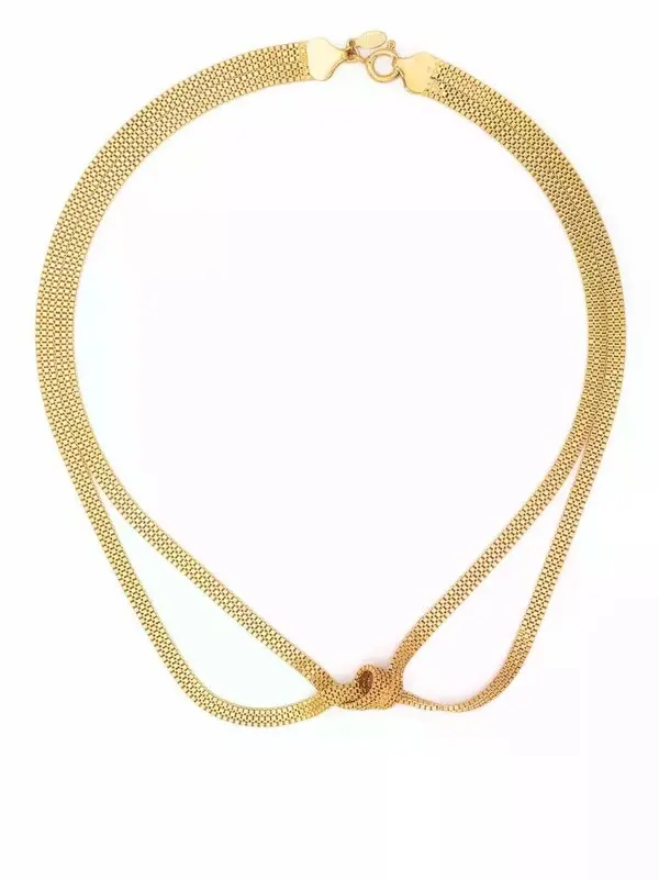 WOUTERS & HENDRIX Tone Sterling Silver Chain Necklace - Gold