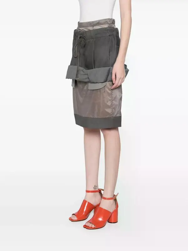 MAISON MARGIELA Layered Midi Skirt