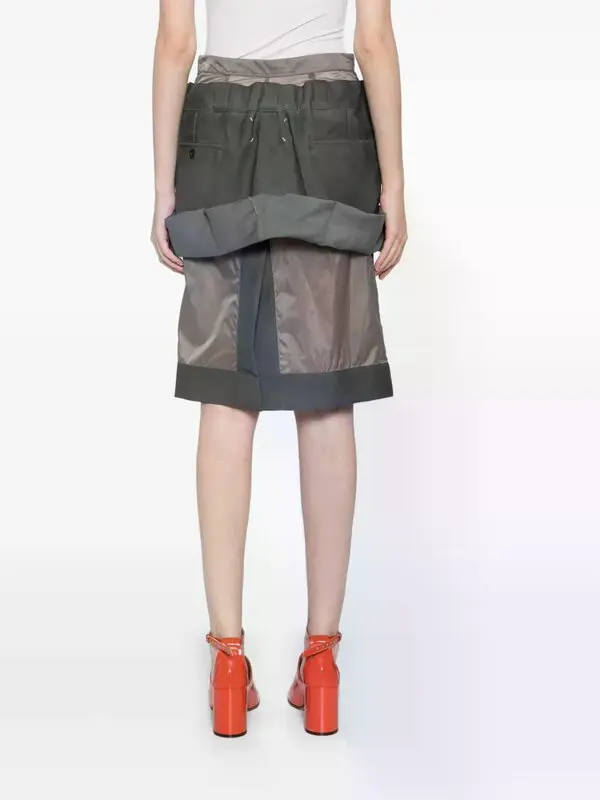 MAISON MARGIELA Layered Midi Skirt