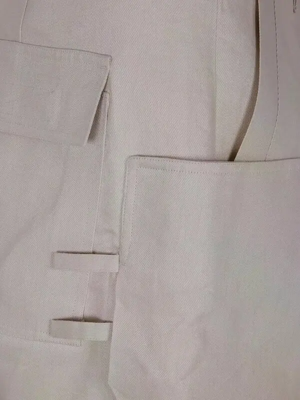 Rick Owens High-waist Straight Leg Trousers