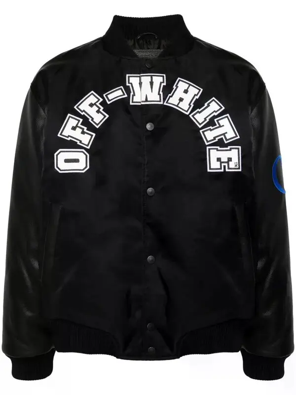 Off-White Varsity Baseball Jacket