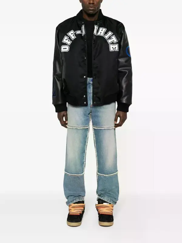 Off-White Varsity Baseball Jacket
