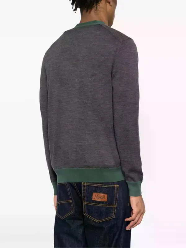Maison Kitsuné Bold Fox Head Patch Cardigan