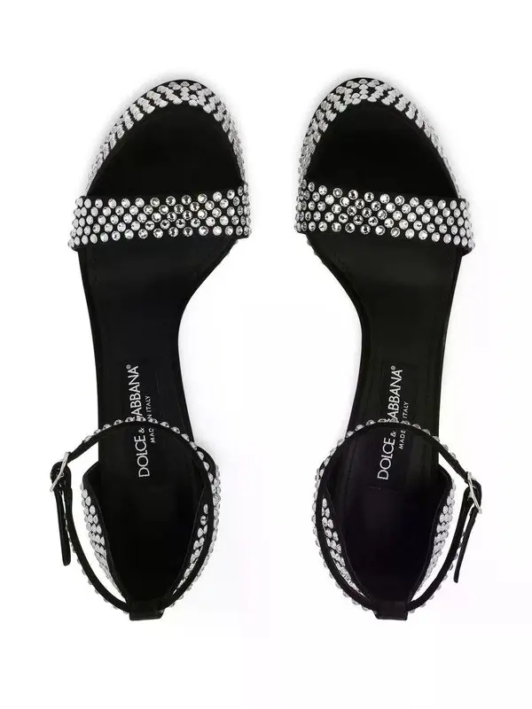 Dolce & Gabbana Embellished Platform Stiletto Sandals