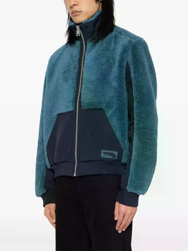 Maison Kitsuné Padded Jacket With Zip Fastening