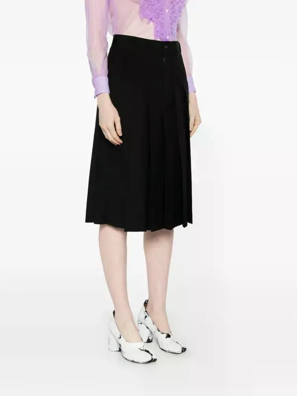 Comme Des Garçons Pleated Skirt