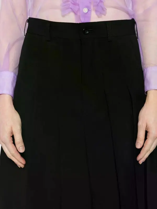 Comme Des Garçons Pleated Skirt