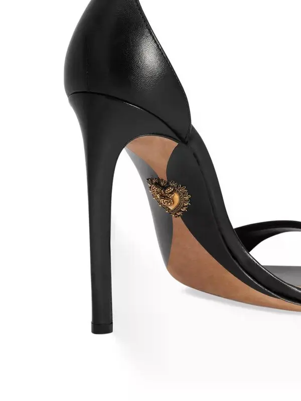 Dolce & Gabbana Polished Goatskin Sandals