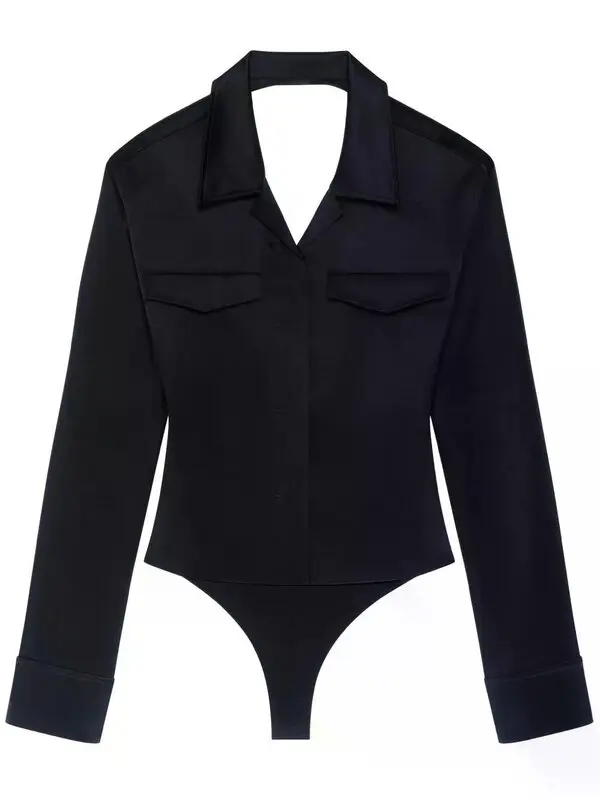 COURREGES Open Back Shirt