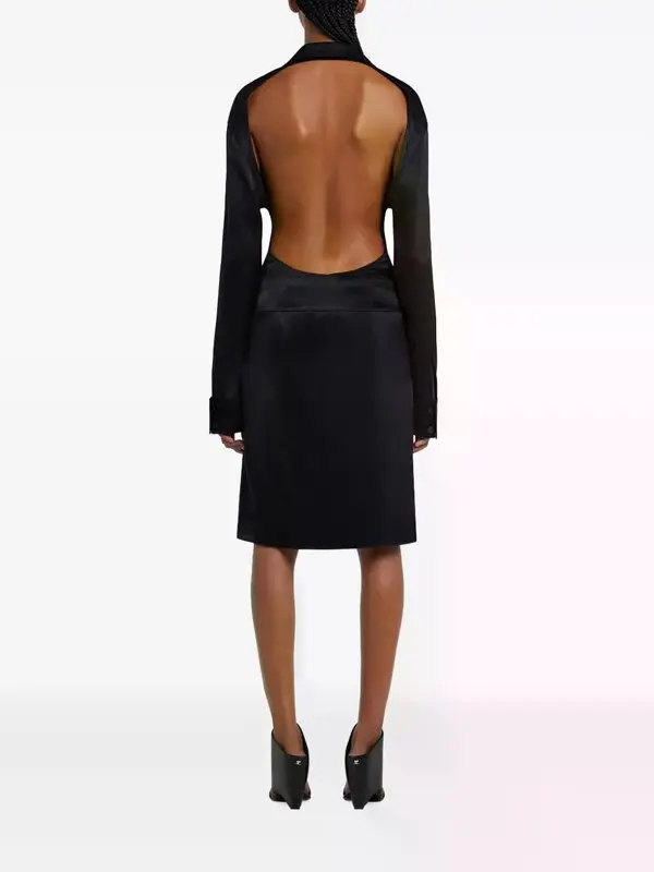 COURREGES Open Back Shirt
