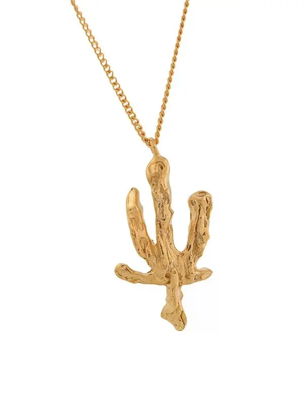 LOVENESS LEE Tone Rolo Chain Zodiac Necklace
