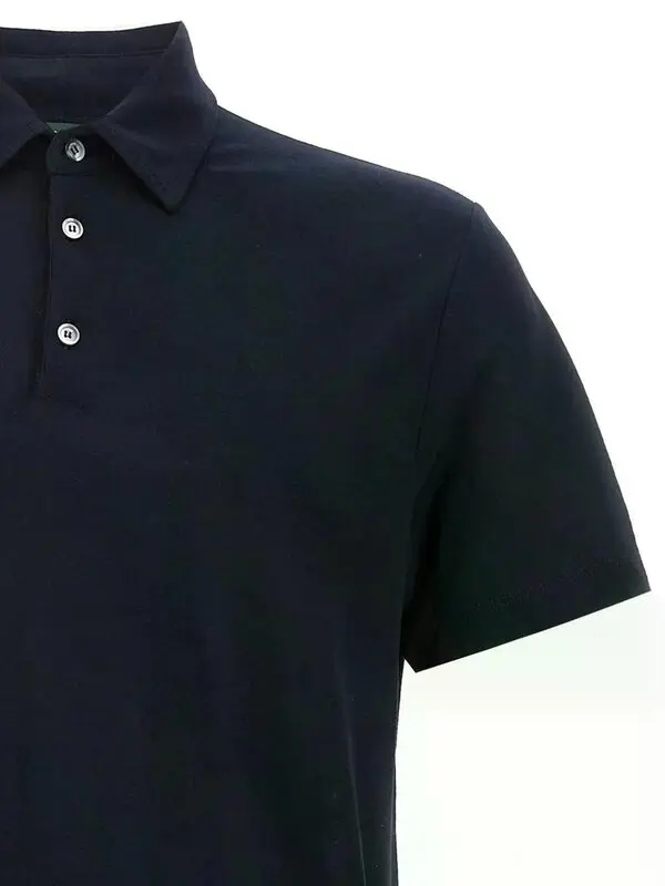 ZANONE Ice Cotton Polo Shirt - Blue