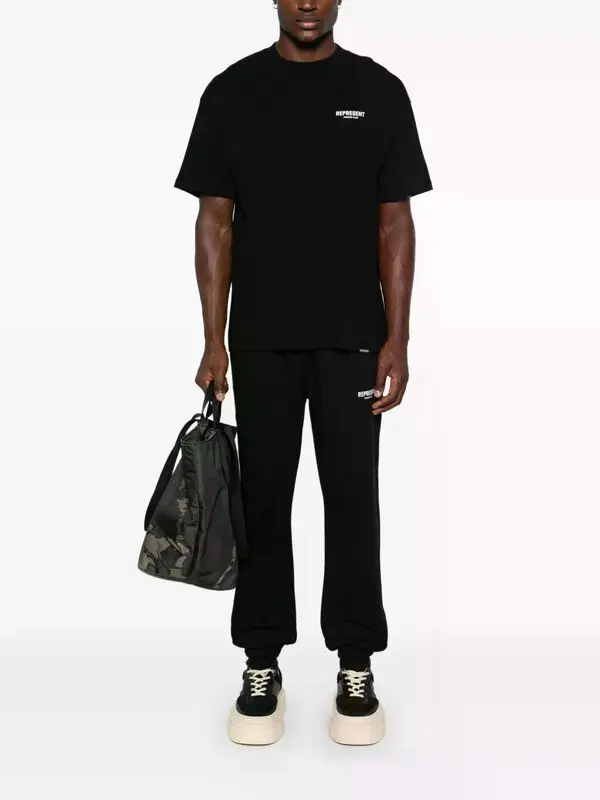 REPRESENT Owners Club Logo-print T-shirt - Black