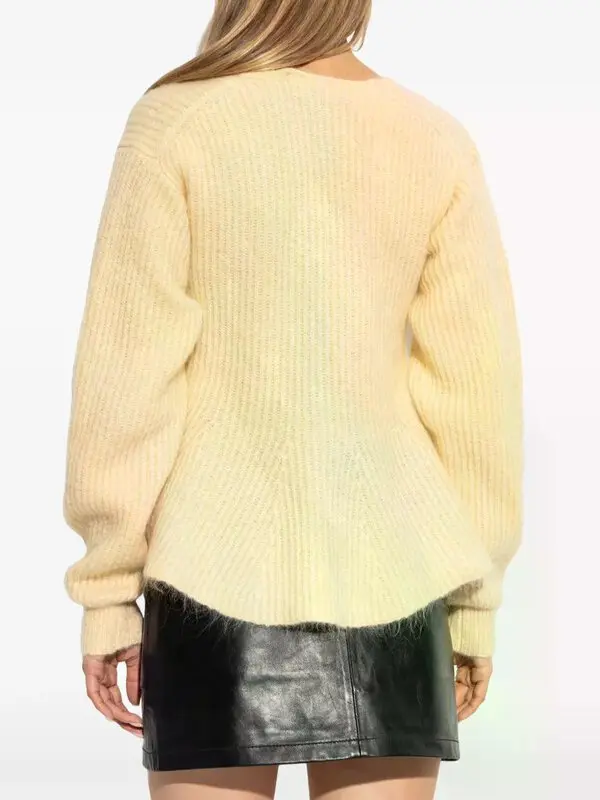 BY MALENE BIRGER Ribbed-knit Jumper - Neutrals