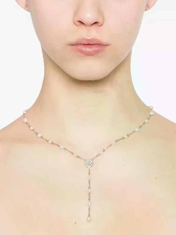 SWAROVSKI X Ariana Grande Pearl Necklace With Heart Pendant